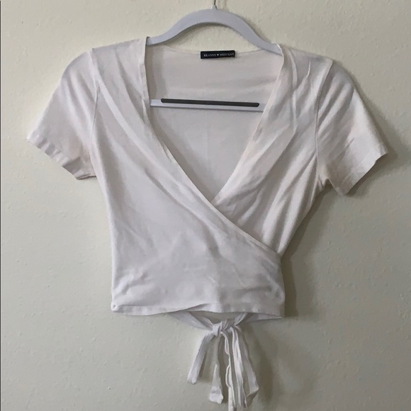 Brandy Melville | Tops | Brandy Melville Wrap Top | Poshmark